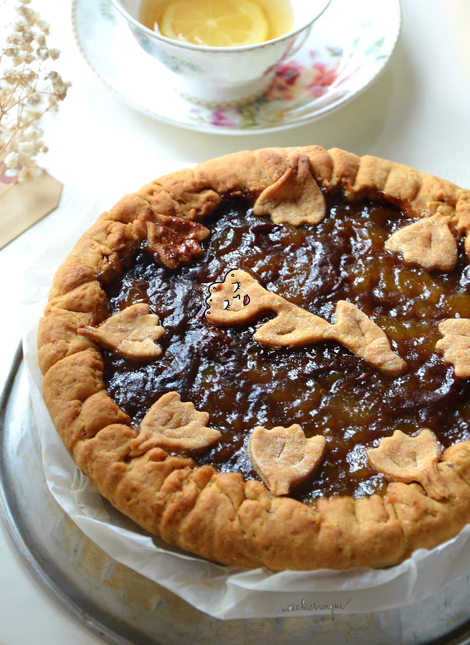 Crostata Doppio Gusto Cioccolato E Marmellata SENZA BURRO Ricette E Crostata Doppio Gusto Cioccolato E Marmellata SENZA BURRO Ricette E